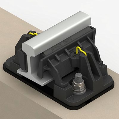 Vanguard Track Fastening System for Vibration Mitigation | Pandrol