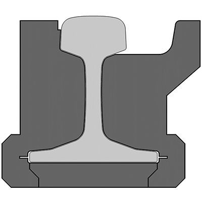 QTrack® Embedded Ballastless Track Fastening System | Pandrol
