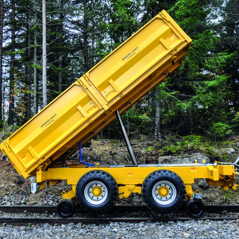 Pandrol's Road Rail Trailer approved for full use in Norway - Pandrol