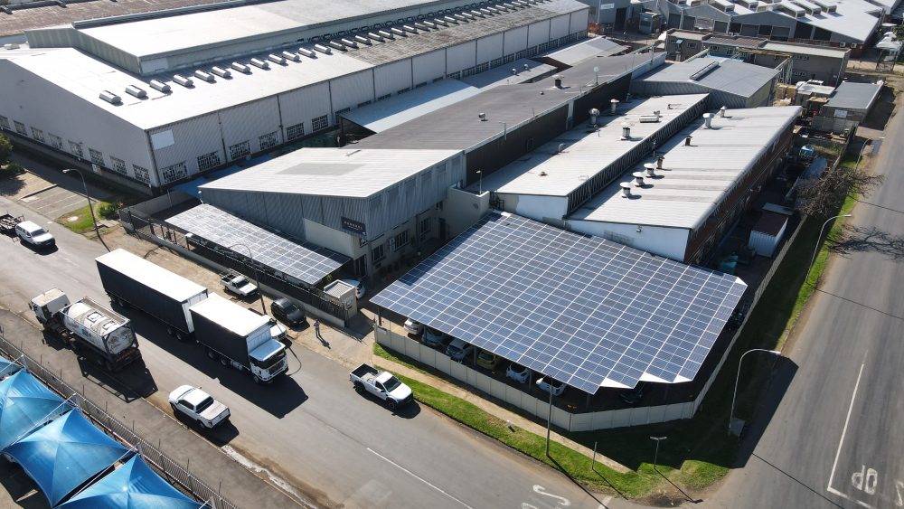 Pandrol adds solar panels to our South Africa factory - Pandrol