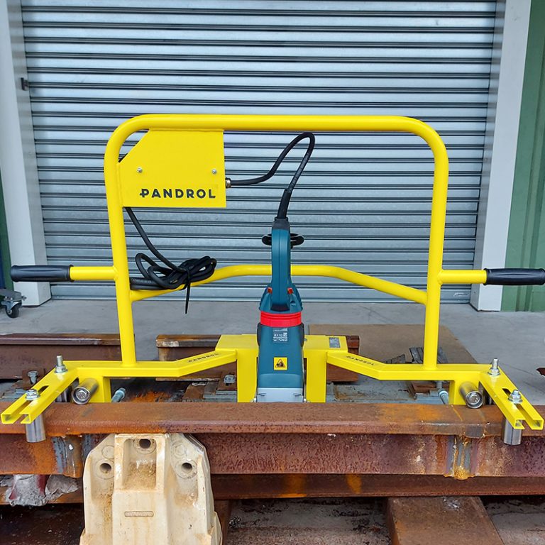 Omega Grinder for Rail Heads and Frogs - Pandrol