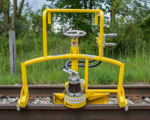Omega Grinder for Rail Heads and Frogs - Pandrol